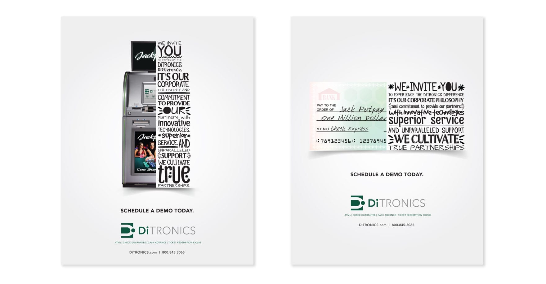 DiTronics, Print Ad Campaign – Canyon Creative